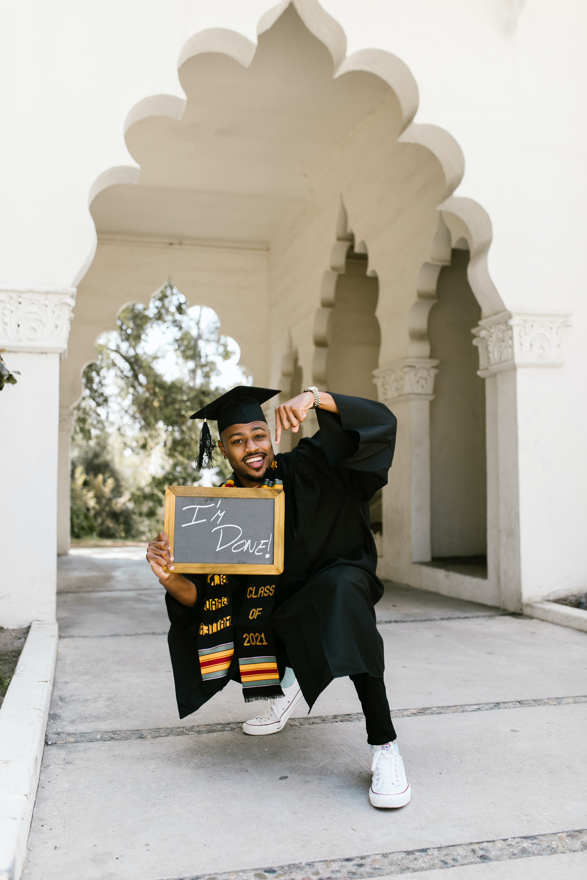 College Student Graduating